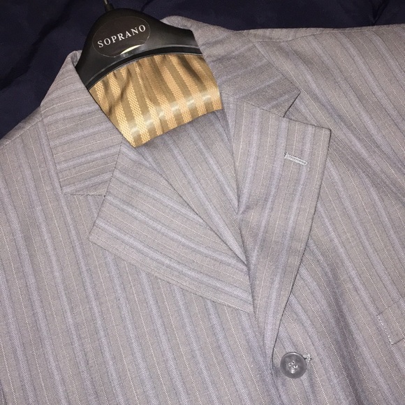 Soprano | Suits & Blazers | Mens Soprano Pin Stripe Suit | Poshmark
